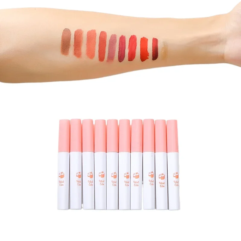 10-PCS-Lipstick-Matte-Non-Stick-Cup-Lip-Gloss-Smoke-Pipe-Lip-Gloss-Set ...