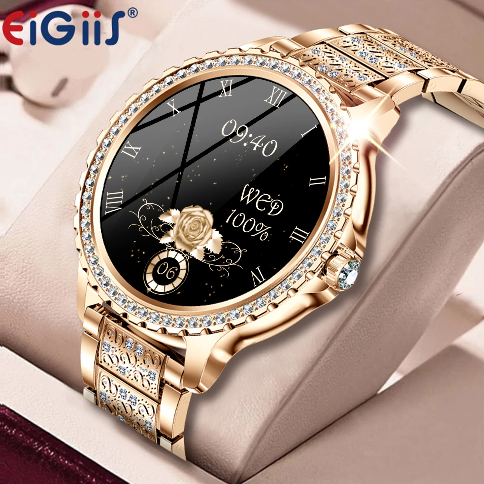 EIGIIS-2024-nuevo-reloj-inteligente-para-mujer-I58-pantalla-HD-de-1-32 ...
