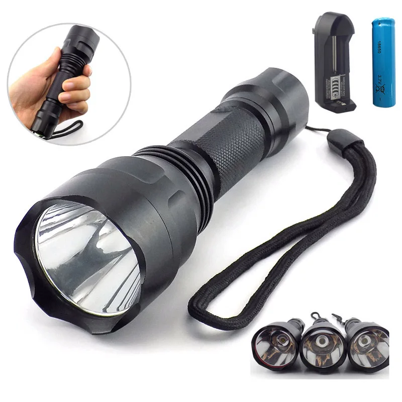 High-power-Led-Flashlight-1500lm-Tactical-Linterna-Torch-Flash-Lights ...