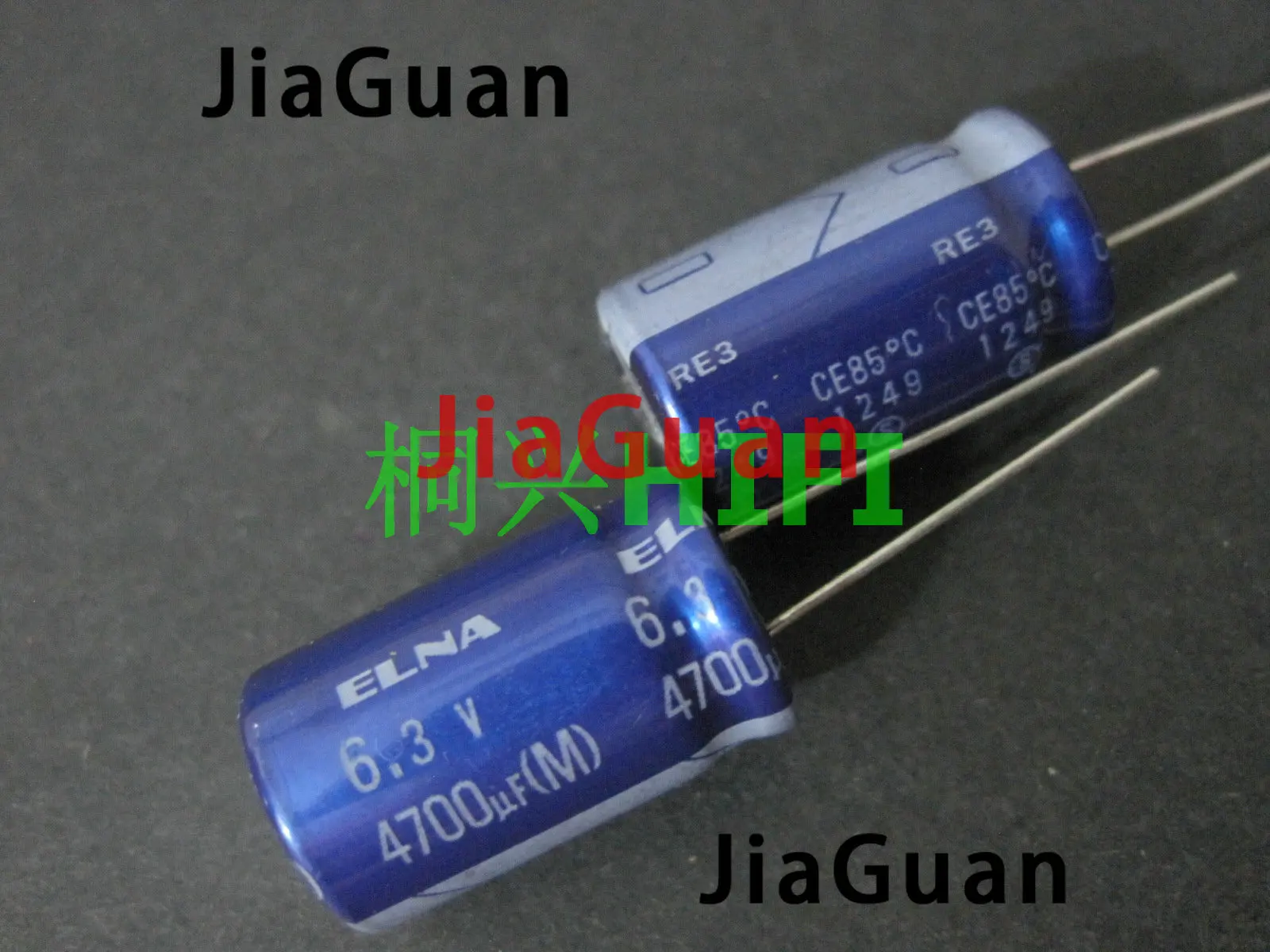 20pcs New Elna Re3 6.3v4700uf 12.5x20mm Audio Electrolytic Capacitor ...