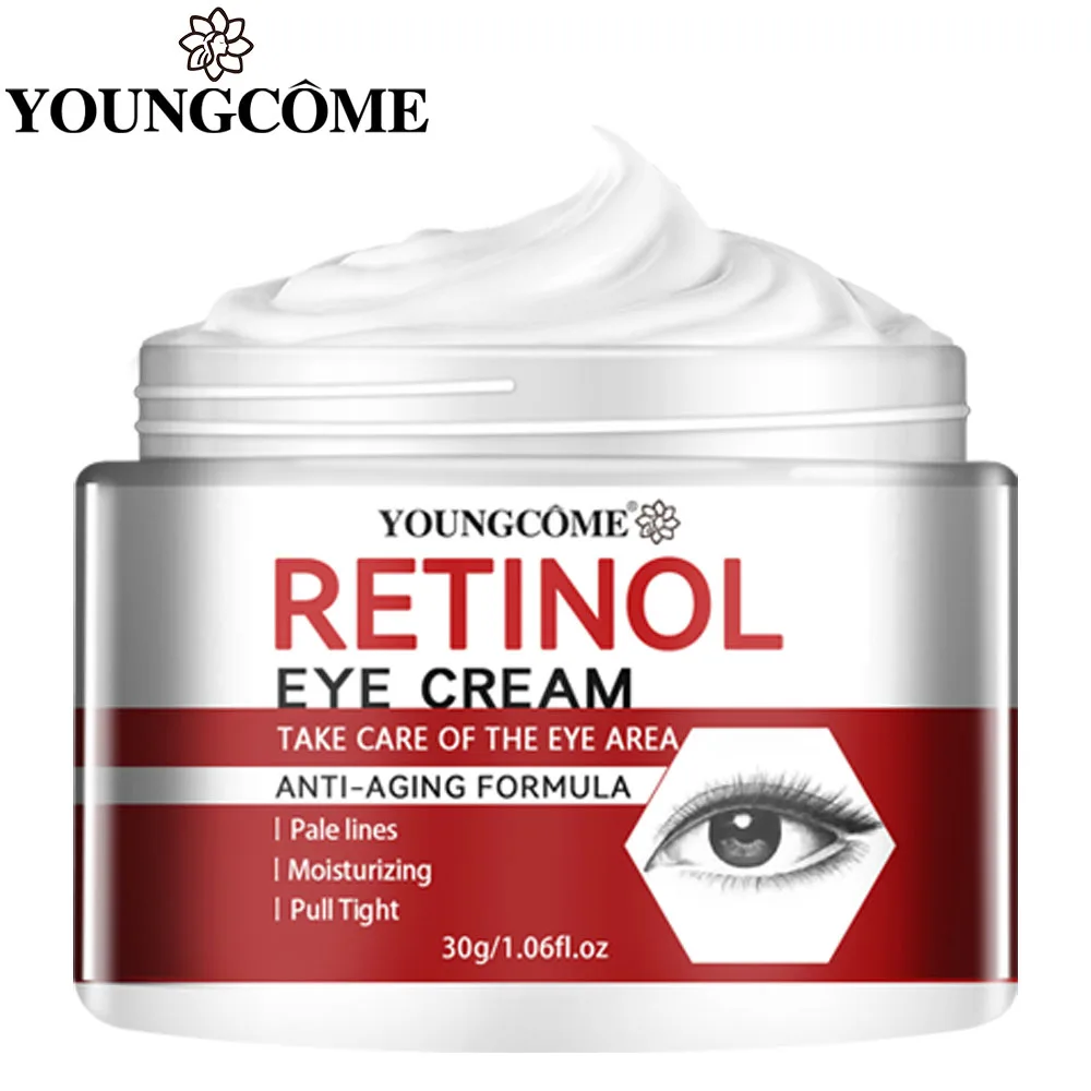 Youngcome retinol anti-rugas creme para os olhos desaparece linhas ...