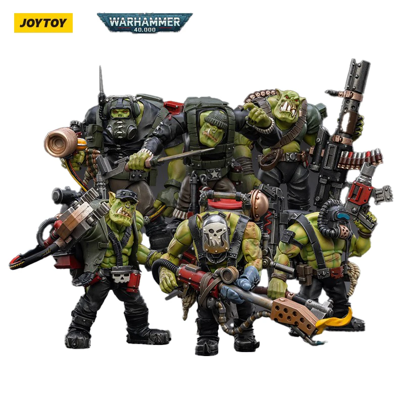 Joytoy-Warhammer-40k-Ork-Robot-Action-Modelo-Kommandos-Originais-Nob ...