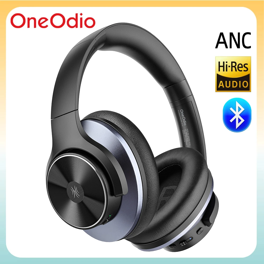 Oneodio Wireless Headphones Active Noise Cancelling Bluetooth Over Ear ...