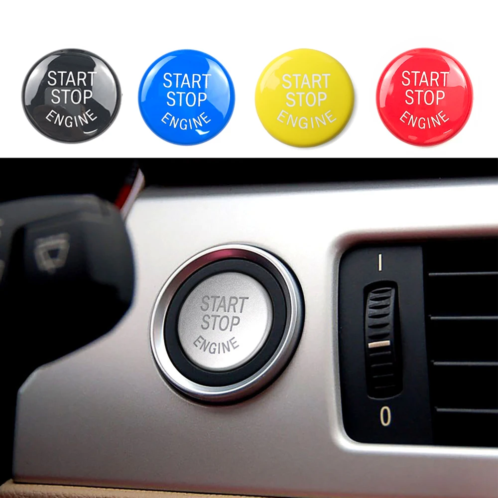 Car Engine START Button Replace Cover STOP Switch Accessories Decor for ...