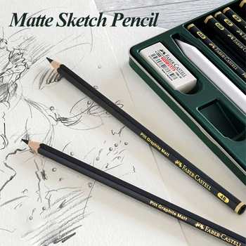 Faber-Castell Matte Sketch Pencil Art Graphite Pencils For Painting ...