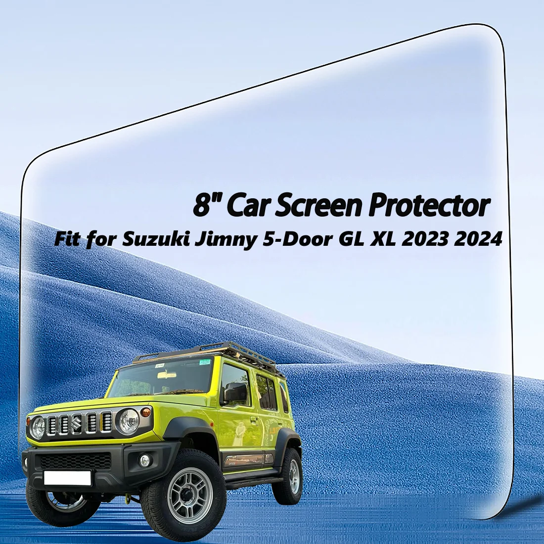 8-Inch-Car-Navigation-Display-Tempered-Glass-Screen-Protector-Film-for ...