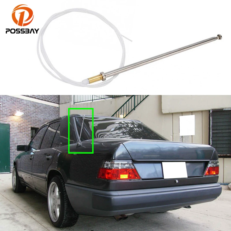 Antena de Radio AM/FM para coche, cable de mástil para mercedes-benz ...