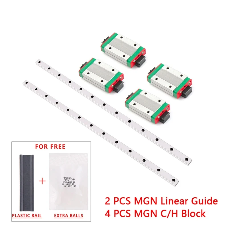 MGN-Guide-2PCS-Linear-Guide-4PCS-MGN-Slide-Blocks-MGN7-MGN9-MGN12-MGN15 ...