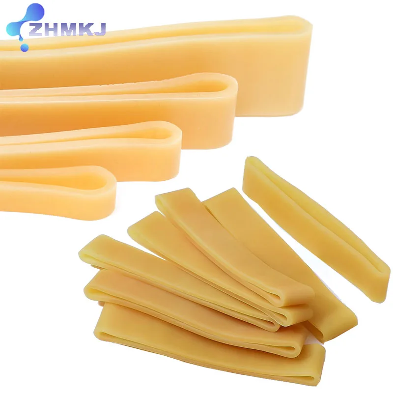 Rubber-Bands-High-Elastic-Latex-Yellow-Natural-Rings-Supplies ...