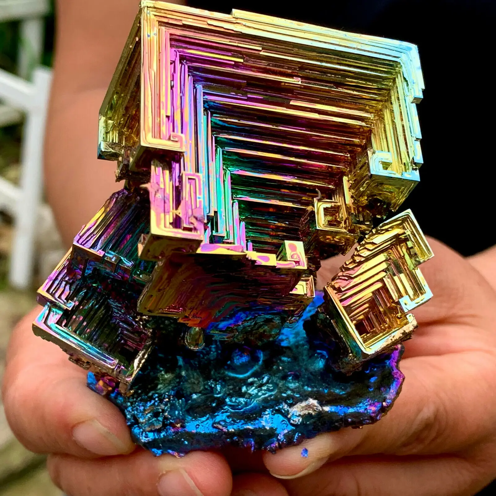 Hand Grown Bismuth 5-Pack | 99.99% Pure Iridescent Metal Specimens ...