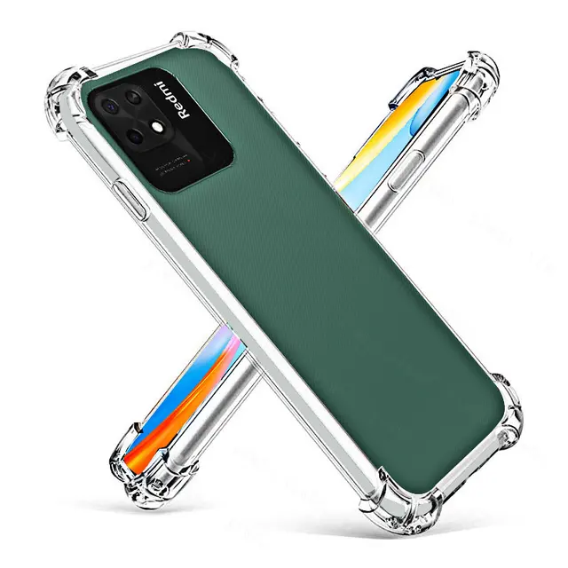 For Xiaomi Redmi 10C Case Full Body Double Sided Clear Phone Cover ...
