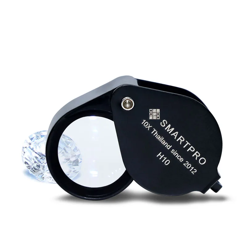 Smartpro-H10-10X-14-5mm-Jewelry-Magnifier-Mini-Folding-Triplet-Diamond ...
