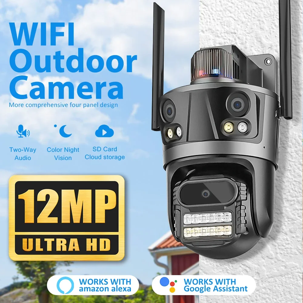 12-Megapixel-6K-Triple-IP-Camera-Outdoor-WiFi-PTZ-Auto-Tracking ...