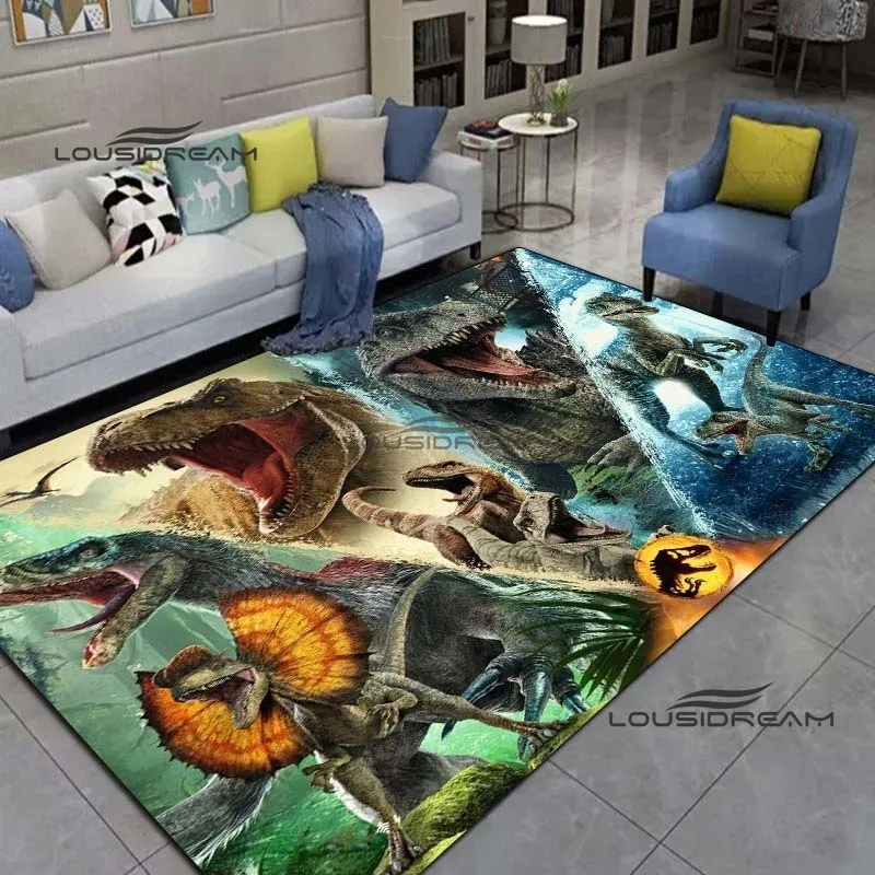 Jurassic-Dinosaur-Carpets-and-Rug-3D-Printing-Carpet-Floor-Mat-Living ...