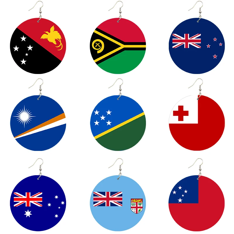 Oceania Flags Countries