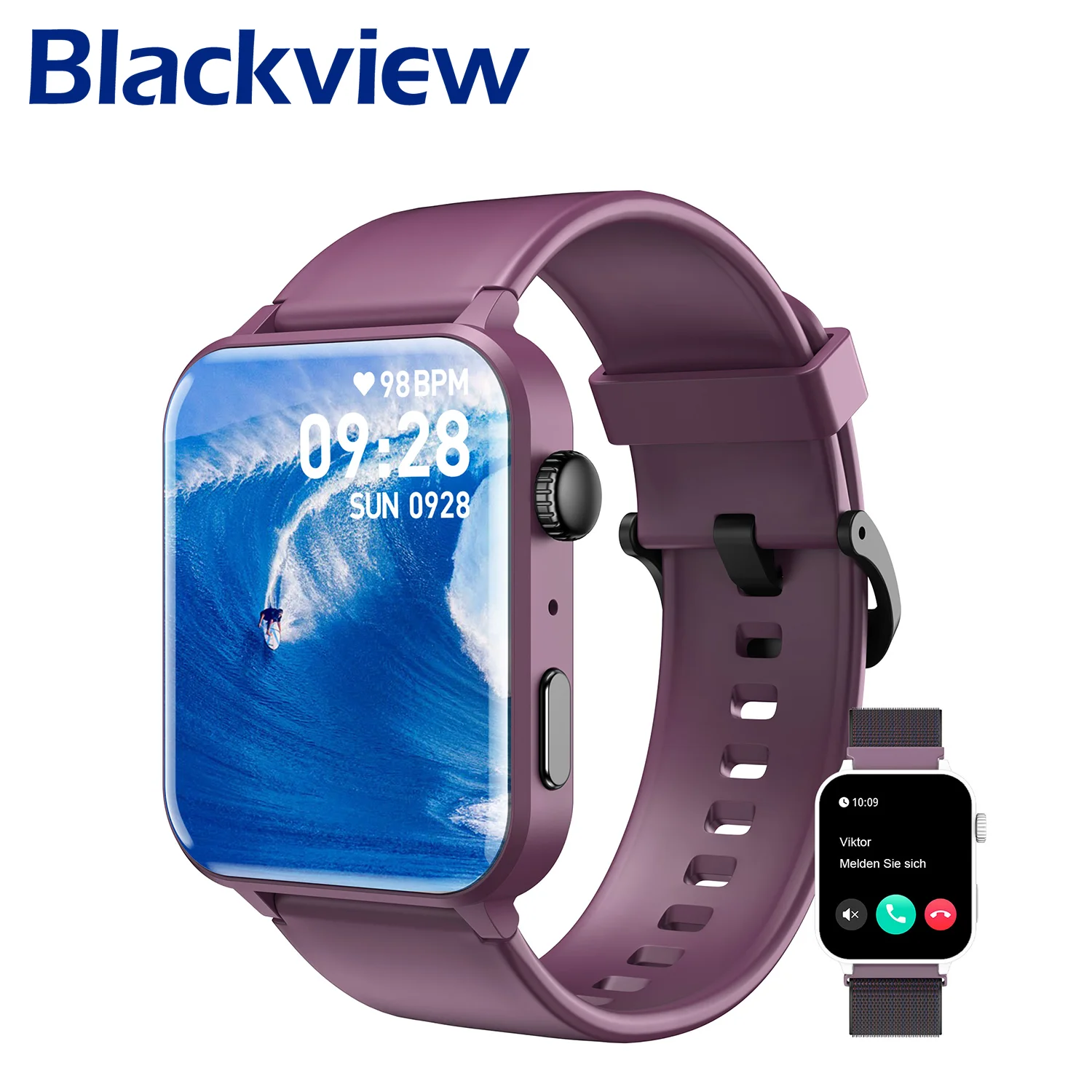 Blackview-reloj-inteligente-R30Pro-dispositivo-con-pantalla-TFT-de-1-85 ...
