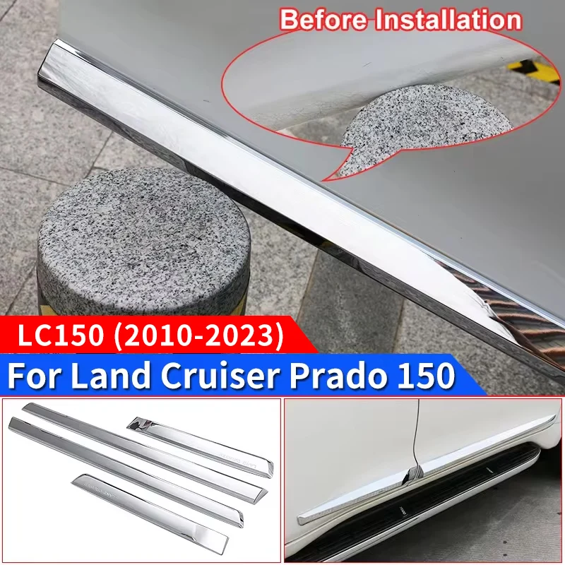 For-Toyota-Land-Cruiser-Prado-150-2010-2023-side-door-body-anti-scratch ...