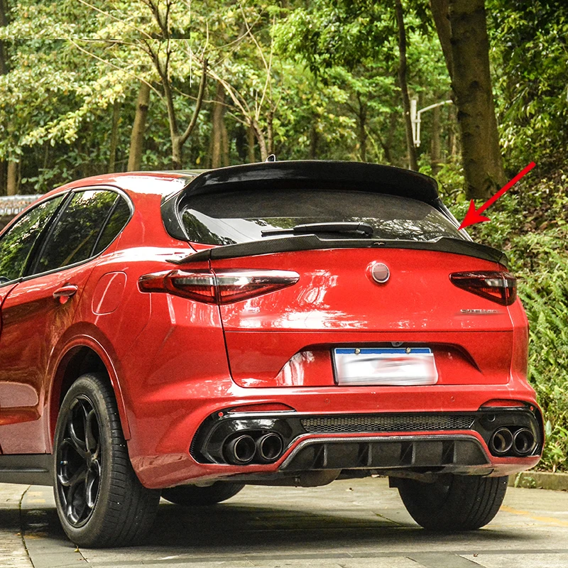 Exterior-accessories-carbon-fiber-rear-wing-trunk-rear-spoiler-three ...