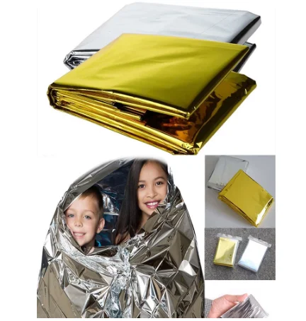 Emergency Blanket Outdoor Survival First Aid Military Rescue Kit ...