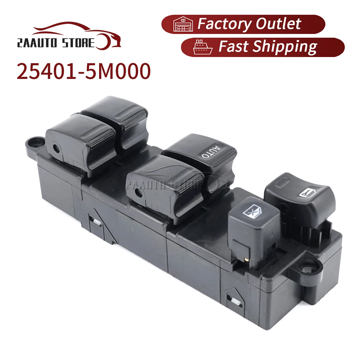 25401-5M000 For Nissan Sentra 2000-2006 LHD Driver Side Window Control ...
