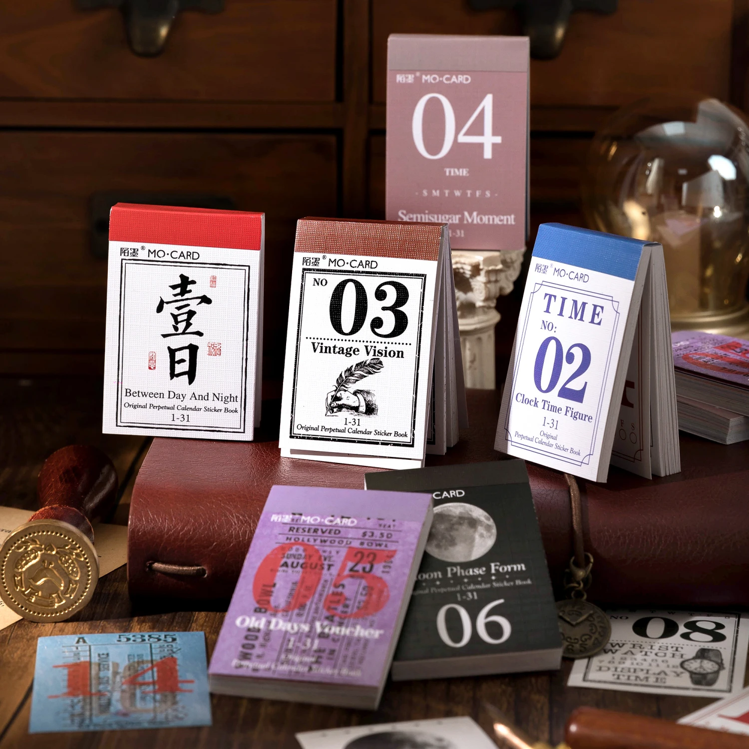 Yoofun-31pcs-pack-Original-Creative-Calendar-Sticker-Book-for-Planner ...