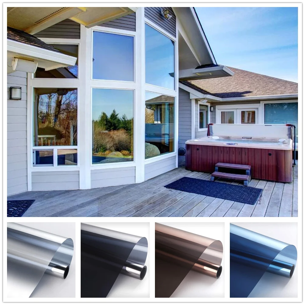 UV-Window-Film-Window-Tinting-Film-for-Home-One-Way-Mirror-Window-Glass ...
