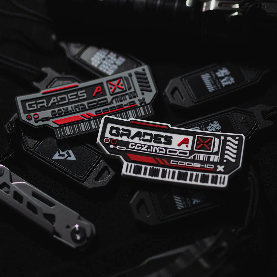 Grades-Barcodes-3D-PVC-Patches-CODE-10-Industrial-Marking-Functional ...