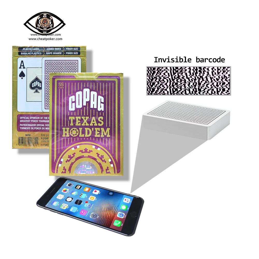Brazil-Barcode-Marked-Playing-Cards-for-Reader-Plastic-Magic-Deck-Anti ...