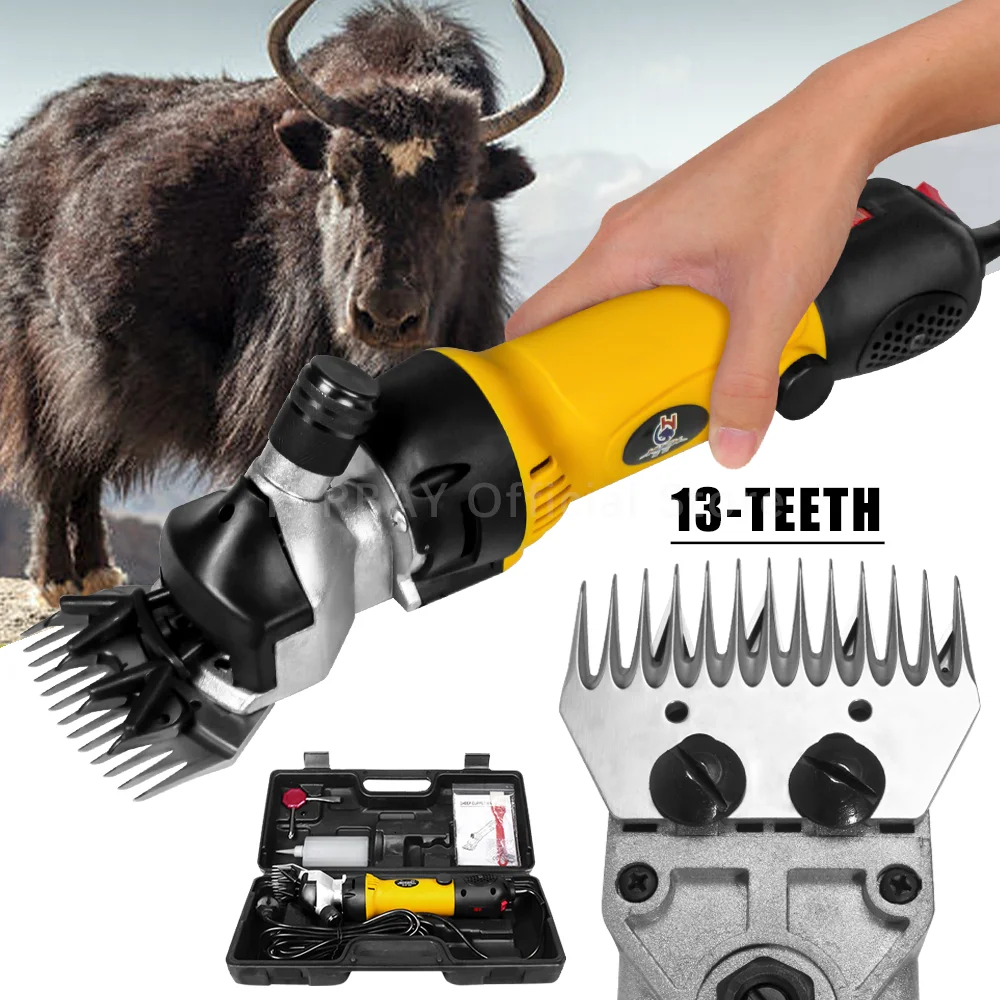 Electric Sheep Goat Shearing Machine 6 Gears Speed Clipper Farm Shears ...