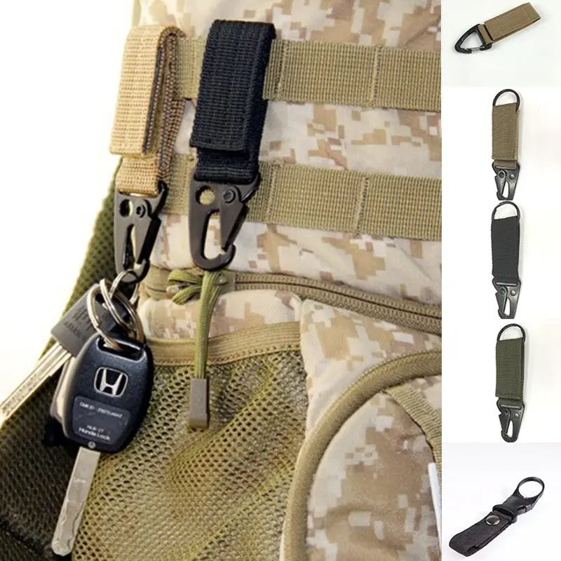 Nylon-Belt-Backpack-Molle-Hook-Military-Hunting-Outdoor-Survival ...