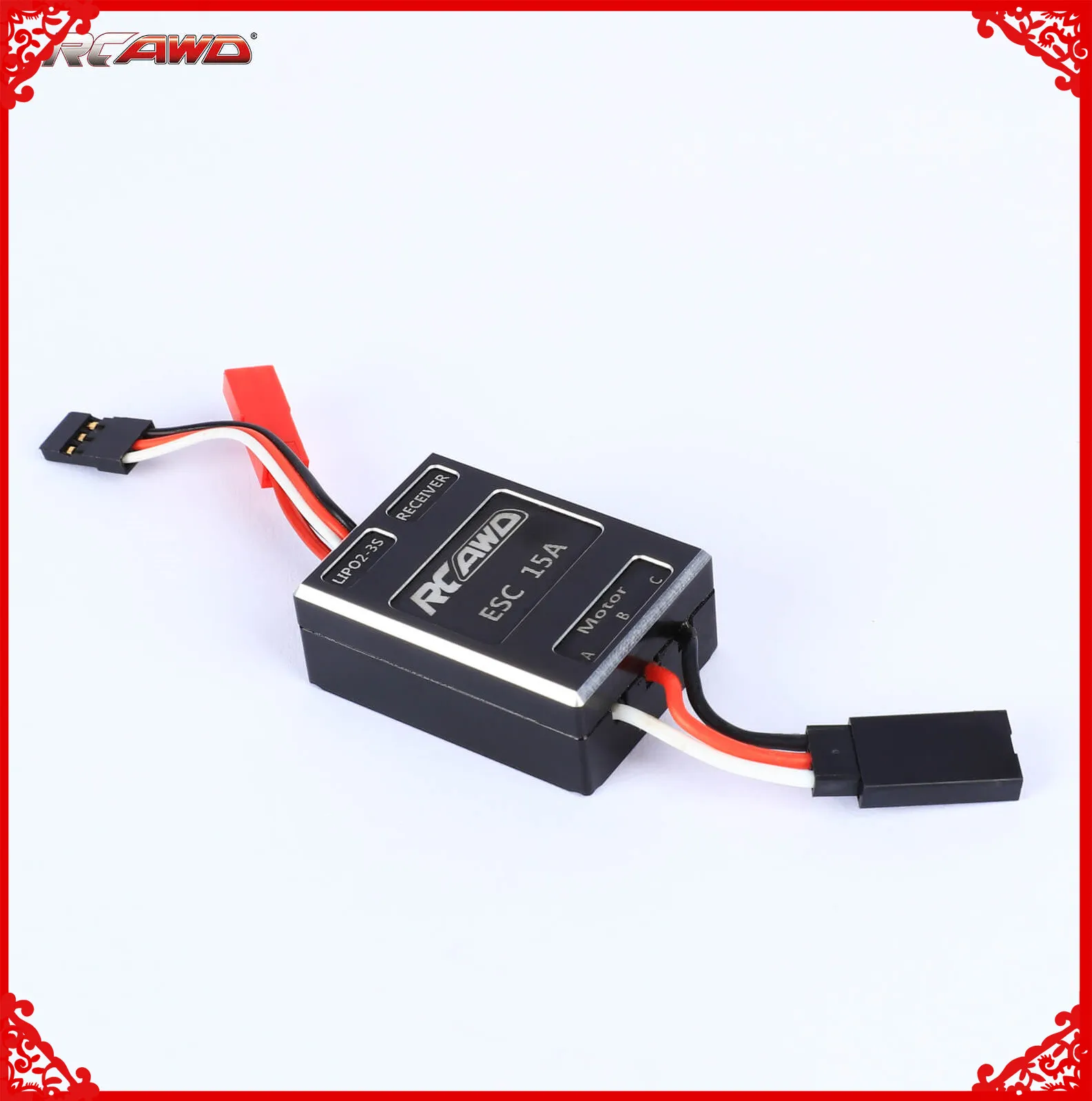 RCAWD 15A bidirectional brushless Electrical Speed Controller for Axial ...