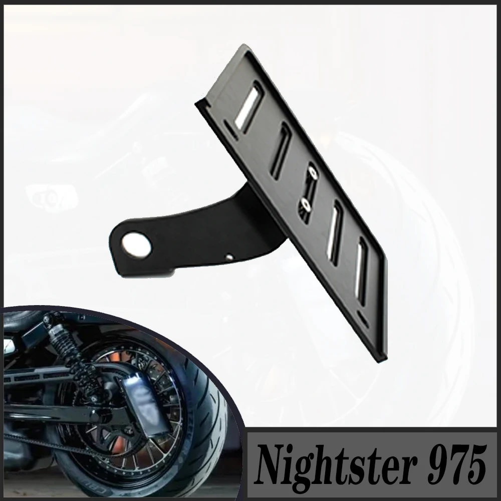 Motorcycle-Side-Mounting-License-Plate-Holder-For-Harley-Nightster-975 ...