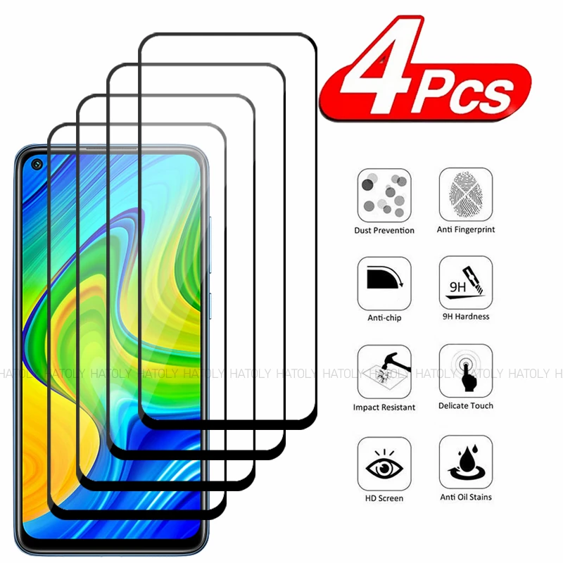 2-4PCS-Tempered-Glass-For-Xiaomi-Redmi-Note-9-Screen-Protector-Xiaomi ...