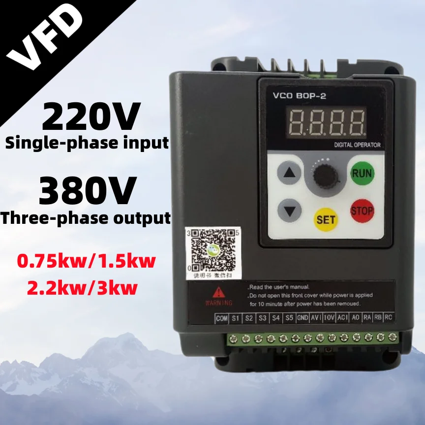 VFD-2-2KW-AC-Input-G1-220V-TO-Output-G3-380V-Variable-Frequency-Drive ...