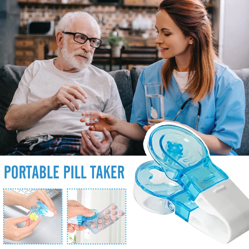Portable-Pill-Taker-Anti-Pollution-Artifact-Medication-Dispenser-Pill ...