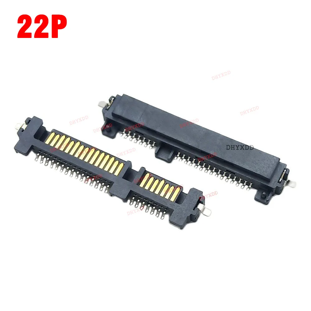 Conector-macho-Sata-SMT-de-ngulo-recto-para-disco-duro-HDD-7-15-Pines ...