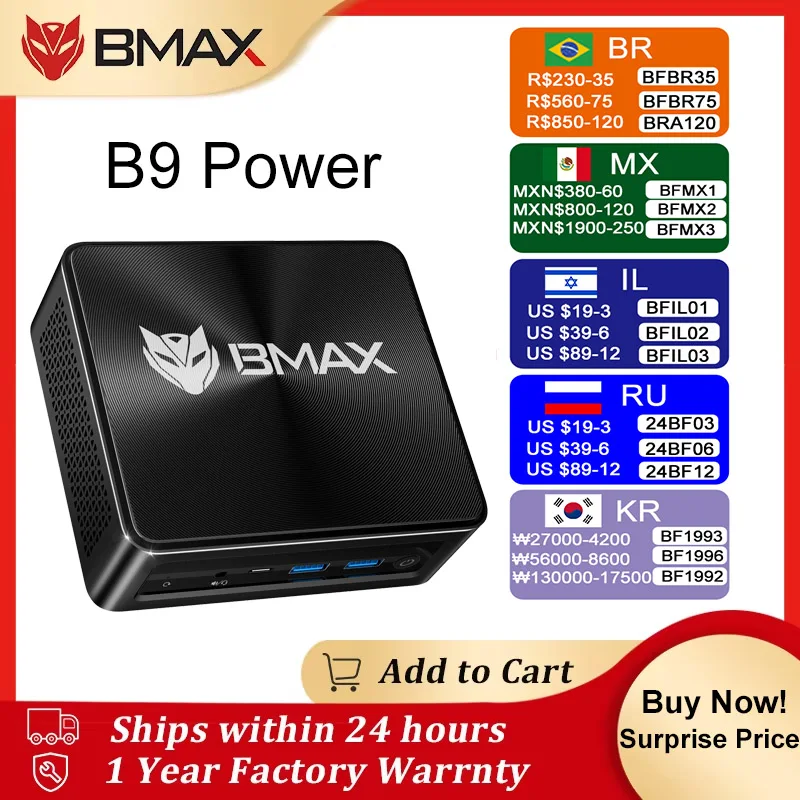 BMAX-B9-Power-Mini-PC-Intel-Core-i9-12900H-24GB-DDR5-RAM-1TB-NVMe-SSD ...