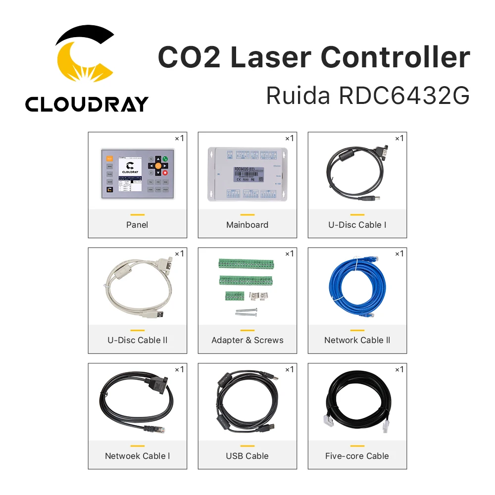 Clouday Ruida RDC6432 CO2 Laser Controller