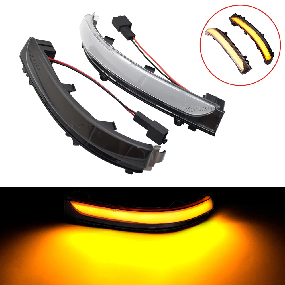 2Pieces-LED-Dynamic-Turn-Signal-Lamp-FOR-VW-Volkswagen-GOL-Saveiro ...