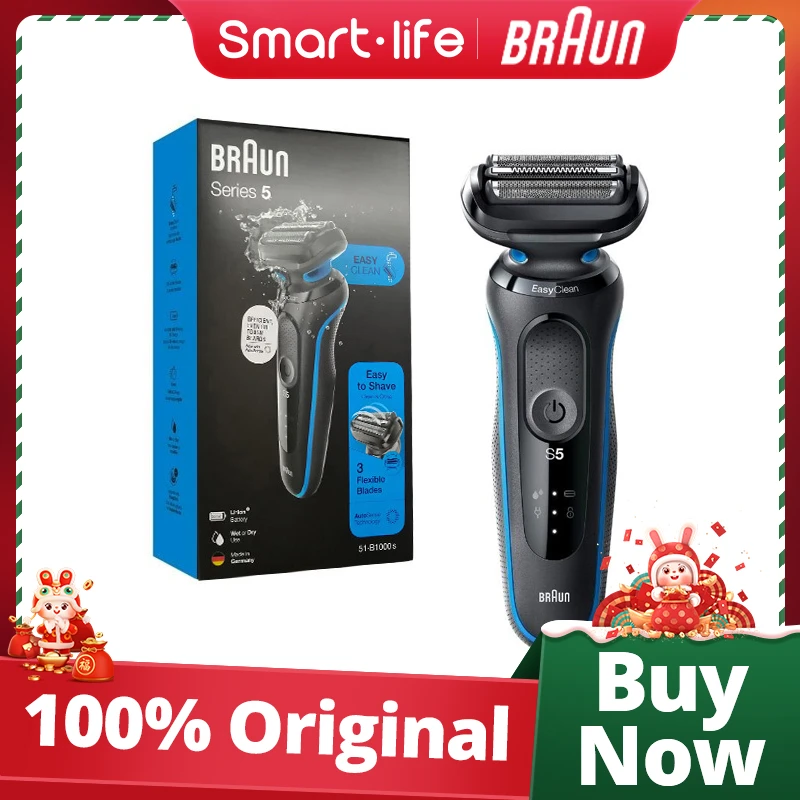 Braun 51 B1000S 51 M1200S Portable Men's Electric Shaver Reciprocating ...