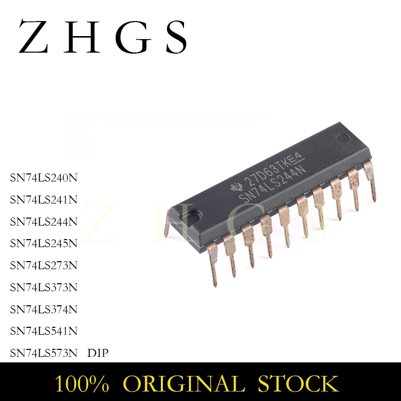 10Pcs SN74LS244N SN74LS245N SN74LS374N SN74LS573N SN74LS541N SN74LS240N ...