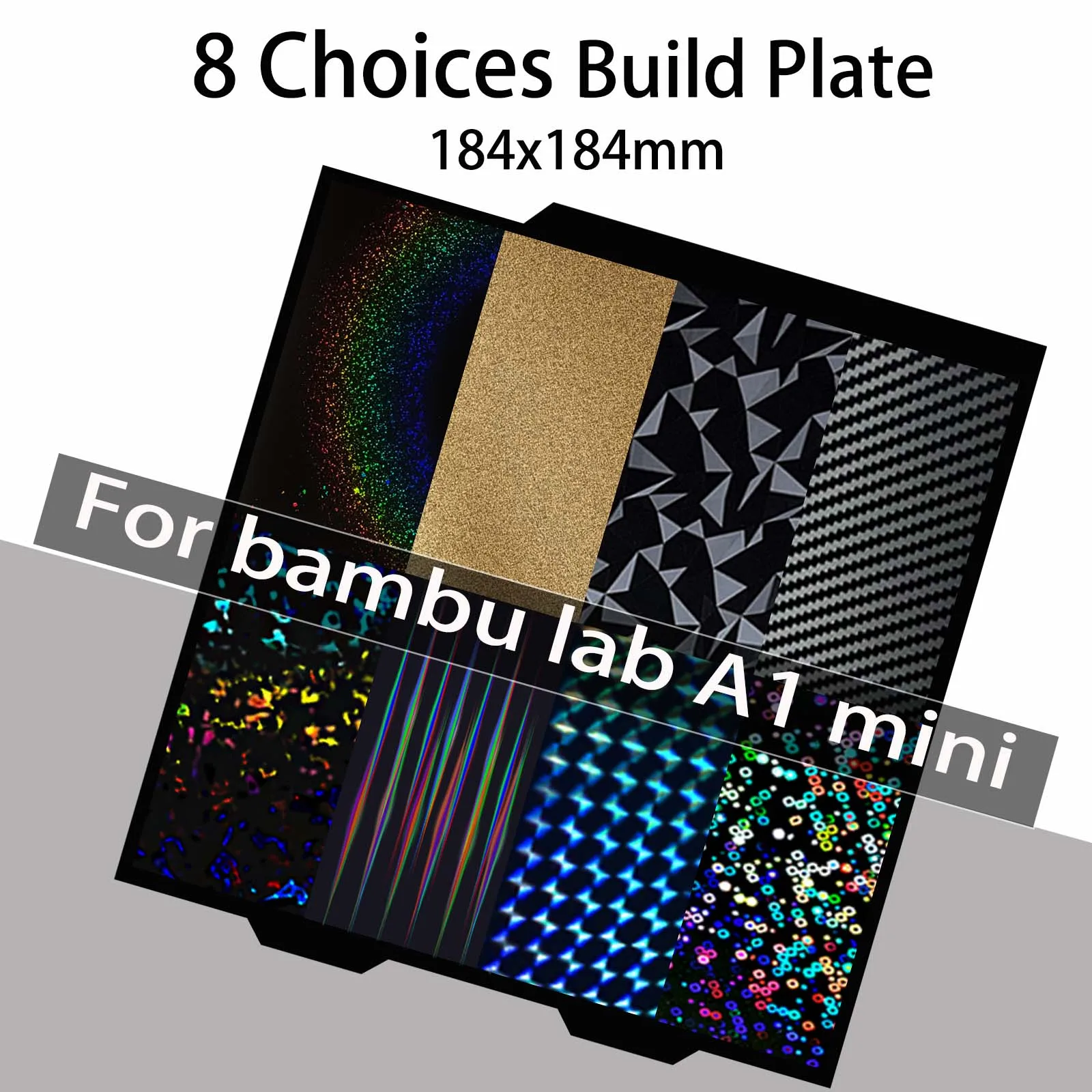 For-Bambu-Lab-A1-Mini-Textured-Pei-Sheet-180x180-Build-Plate-Double ...