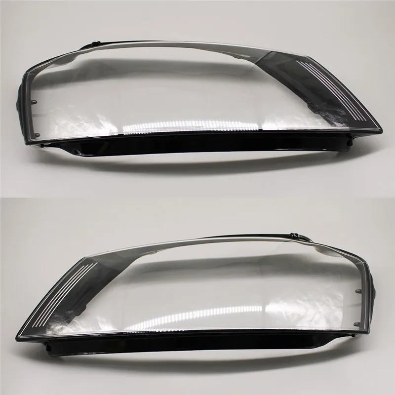 Left Right Car Front Headlight Headlamp Lens Glass Lampshade Cover For ...