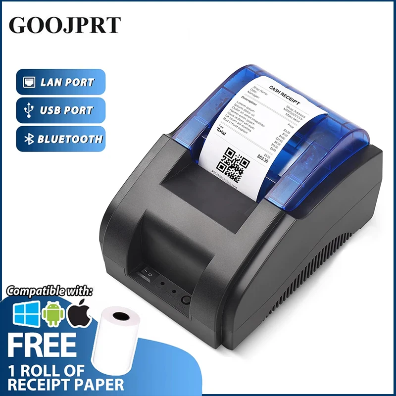 58mm-Portable-Receipt-Printer-Mini-Desktop-Thermal-Printer-Barcode-Bill ...