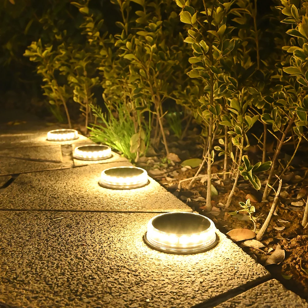 17-LEDs-Solar-Lights-Outdoor-Waterproof-Solar-Ground-Light-Outside-Garden-Landscape-Lighting-for ...