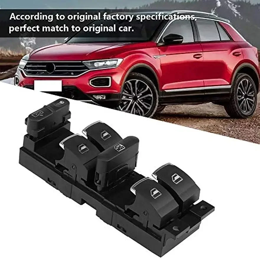 3BD959857-1J4959857-9pin-Power-Window-Control-Switch-Button-FOR ...