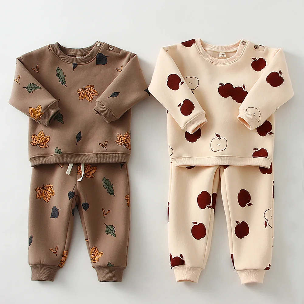 Toddler-Baby-Clothes-Set-Spring-Autumn-Fleece-Suits-Baby-Sweater-Tops ...
