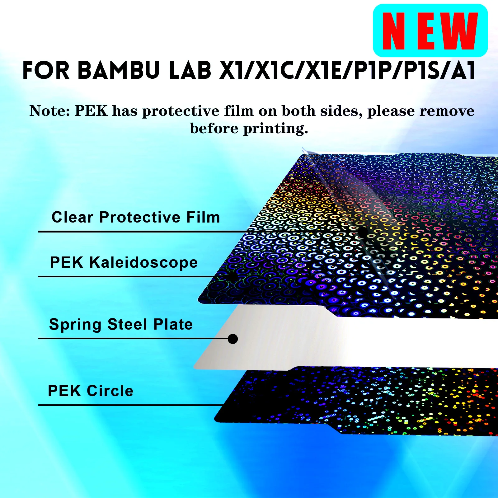 For-Bambu-Lab-P1P-Build-Plate-Kaleidoscope-X1C-Pei-Texture-A1-257x257 ...