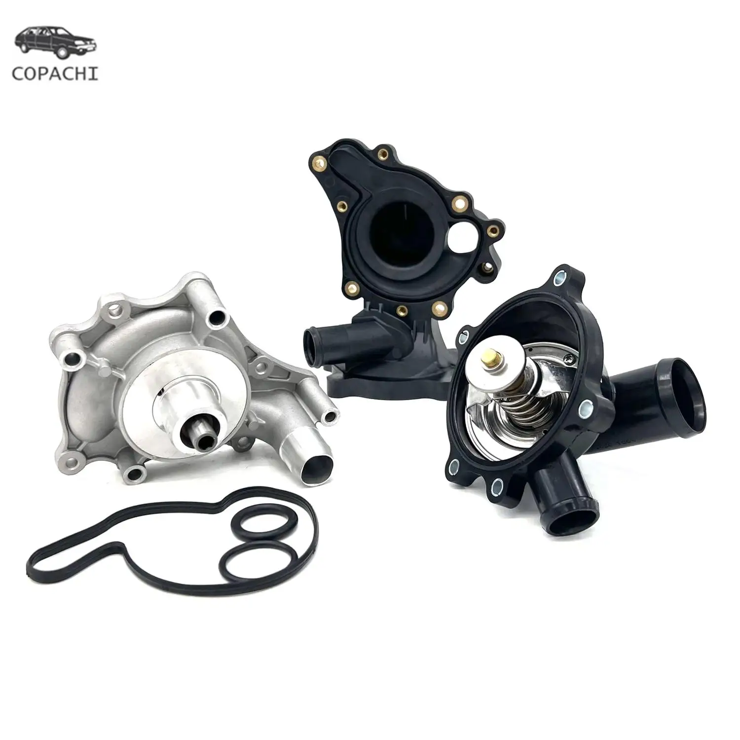 1Set-Water-Pump-Coolant-Thermostat-Assembly-For-2013-2015-Audi-RS5 ...