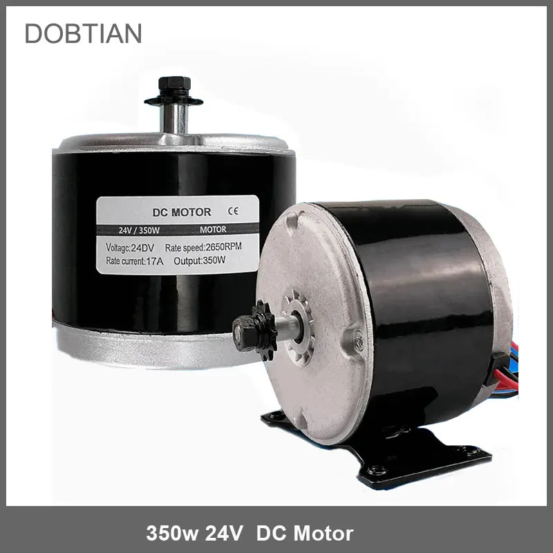 24V 350W DC Motor Permanent Magnet Generator Micro Brushed Motor ...